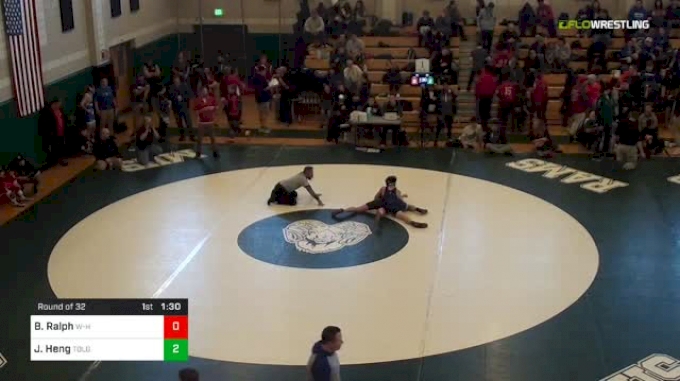 126 lbs Round Of 32 - Bethany Ralph, Whitman-Hanson vs Jorden Heng ...