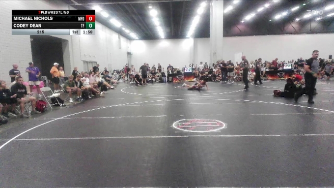 215 lbs Round 4 (6 Team) - Michael Nichols, MF Dynasty vs Codey Dean ...
