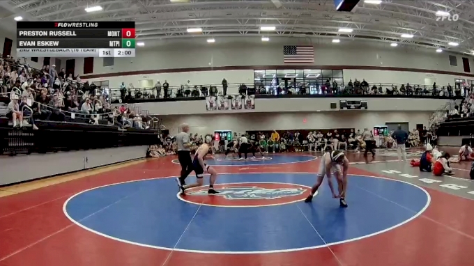 157 lbs 2nd Wrestleback (16 Team) - Preston Russell, Jasper County vs ...