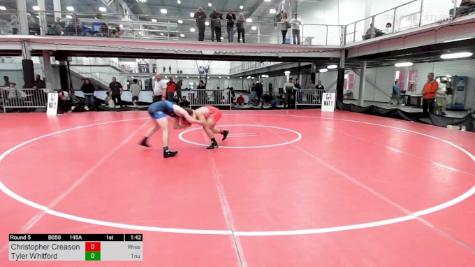 145A lbs Semifinal - Christopher Creason, Wrestling Prep vs Tyler ...