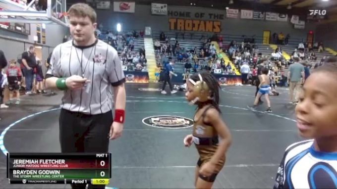 56/59 Round 1 - Brayden Godwin, The Storm Wrestling Center vs Jeremiah ...