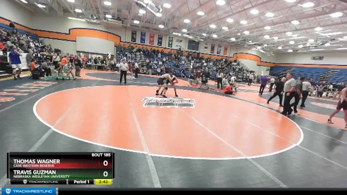 157 lbs Cons. Round 1 - Thomas Wagner, Case Western Reserve vs Travis ...