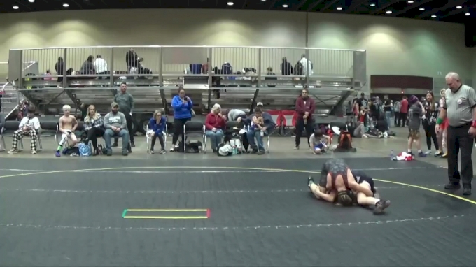 91 lbs Cons. Semi - Kassie Sapp, Michigan Grappler RTC vs Elijah Lamb ...