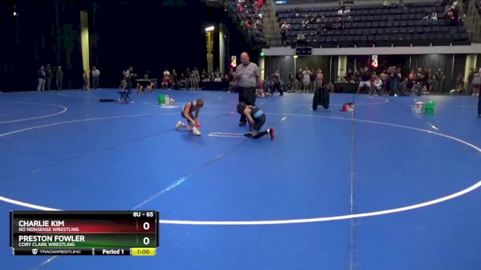 65 lbs 5th Place Match - Preston Fowler, Cory Clark Wrestling vs ...