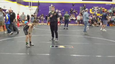 55/60 Round 4 - Mackenzie Beasley, Cobra Wrestling Club vs Landon Knox ...