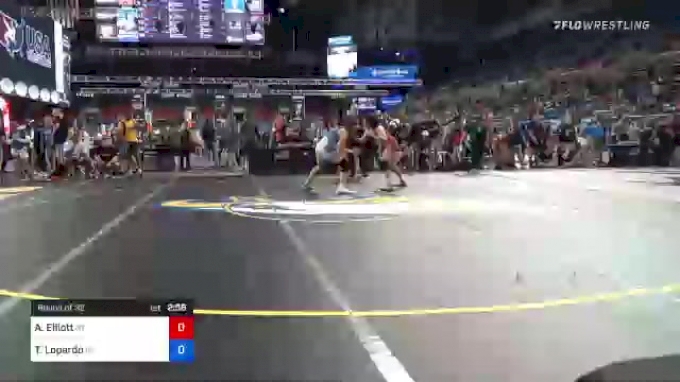 138 lbs Round Of 32 - Alessandra Elliott, New York vs Tessa Lopardo ...