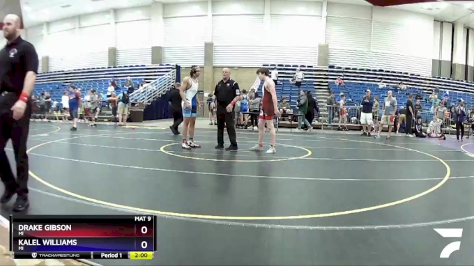 165 lbs Round 5 - Drake Gibson, MI vs Kalel Williams, MI