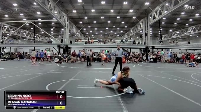 165 lbs Round 7 (8 Team) - Leeanna Ngigi, D3 Training Center vs Reagan ...