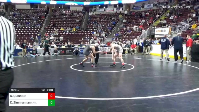 160 lbs Prelims - Connor Quinn, Owen J. Roberts vs Colton Zimmerman ...