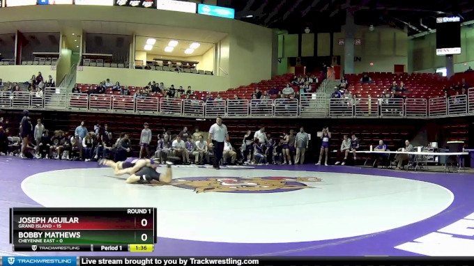 165 lbs Round 1 (6 Team) - Bobby Mathews, Cheyenne East vs Joseph ...