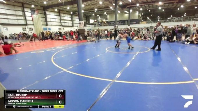 Round 3 - Cael Bishop, Midlothian Miners Wrestling Cl vs Jaxson Darnell ...