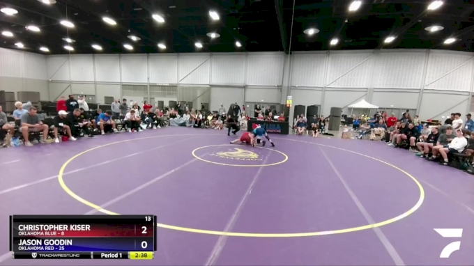 113 lbs Placement Matches (8 Team) - Christopher Kiser, Oklahoma Blue ...