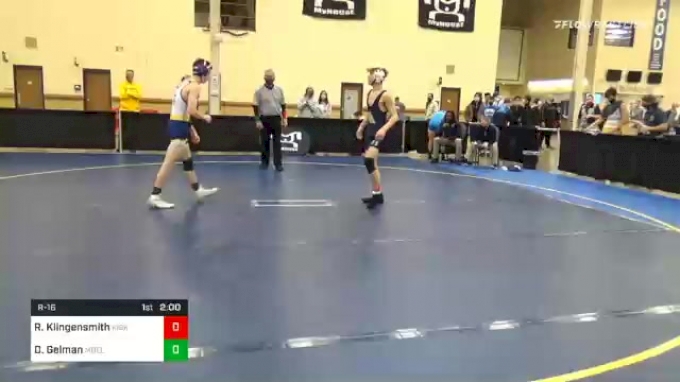 120 lbs R-16 - Ryan Klingensmith, Kiski Area vs David Gelman, Moeller - OH
