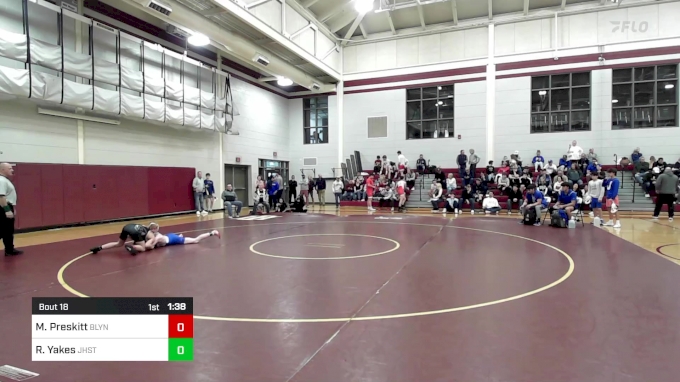 120 lbs Round Of 32 - Maddox Preskitt, Bishop Lynch vs Reid Yakes ...
