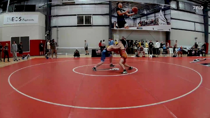 92 kg Cons. Round 2 - Joshua Negron, Castleton RTC vs Caleb Sharp, Eagle WC