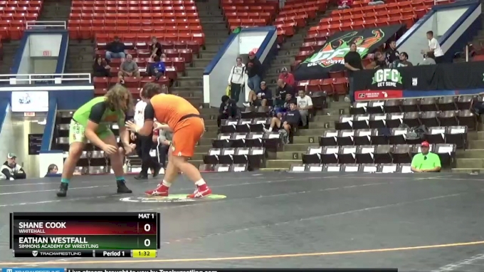 285 lbs Round 5 - Eathan Westfall, Simmons Academy Of Wrestling vs ...
