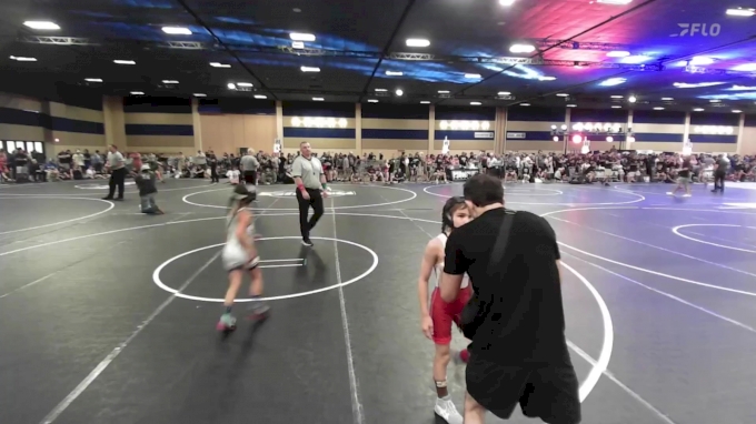 72 lbs Quarterfinal - Bailey Heinsohn, SoCal Hammers vs Salice Briseno ...