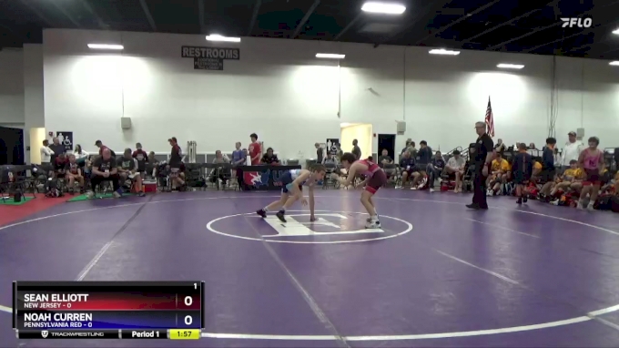106 lbs 4th Wrestleback (16 Team) - Sean Elliott, New Jersey vs Noah ...