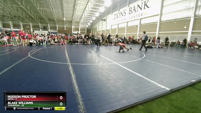 75 lbs Semis & 1st Wrestleback (8 Team) - Blake Williams, Sanderson vs ...