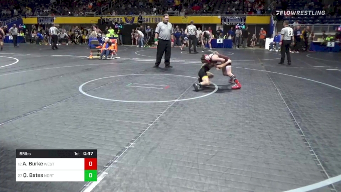65 lbs Consolation - Asher Burke, West Shore vs Quinn Bates, North ...