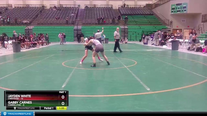 100 lbs Semis & 1st Wb (8 Team) - Jayden White, Chestatee vs Gabby ...