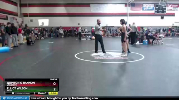 106 lbs 3rd Place Match - Elliot Wilson, Mead vs Quinton O Bannon ...