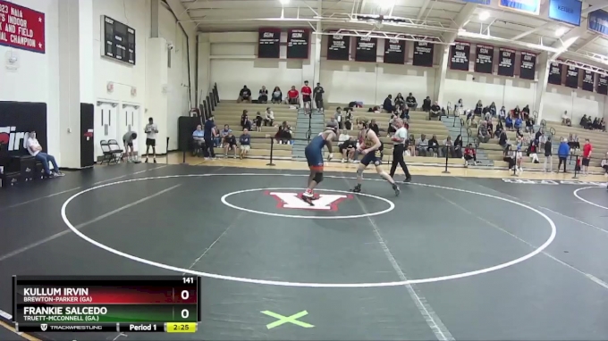 141 lbs Champ. Round 1 - Kullum Irvin, Brewton-Parker (GA) vs Frankie ...