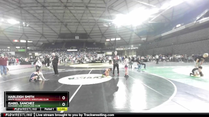 74 lbs Champ. Round 1 - Harleigh Smith, White River Hornets Wrestling ...