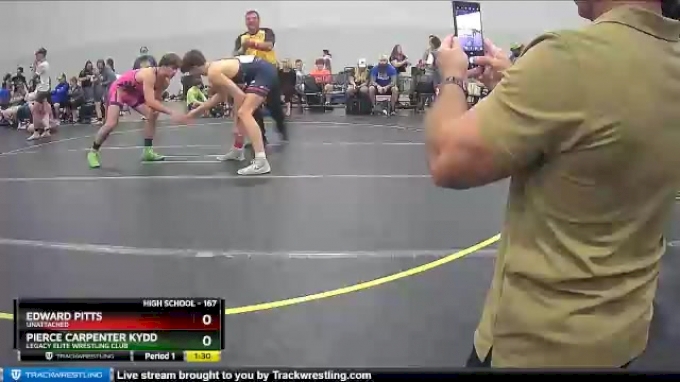 167 lbs Round 2 - Pierce Carpenter Kydd, Legacy Elite Wrestling Club vs ...