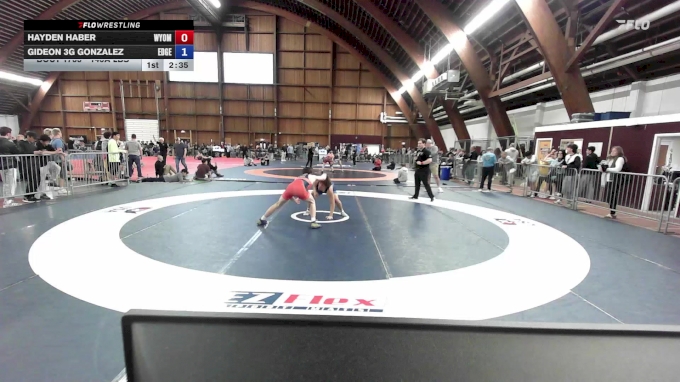 145A lbs 5th Place - Hayden Haber, Wyoming Seminary vs Gideon 3G ...