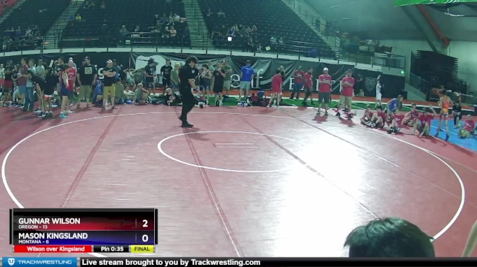 105 lbs Round 2 (8 Team) - JJ Jump, Oregon vs Leandro Moran, Montana