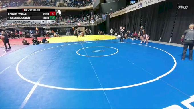 5A 235 lbs Champ. Round 1 - Gabriel Godoy, Bryan Rudder vs Shelby Wells ...
