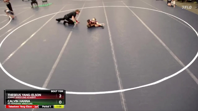 Quarterfinal - Calvin Hanna, No Nonsense Wrestling vs Theseus Yang ...