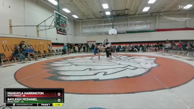 170B Round 1 - Bayleigh McDaniel, DouglasWY vs Mahkayla Harrington ...