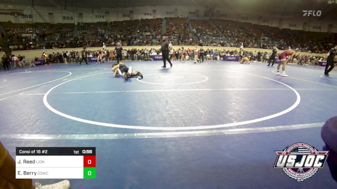 112 lbs Consi Of 16 #2 - Jace Reed, Lions Wrestling Academy vs Eli ...