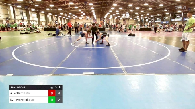 132 lbs Rr Rnd 2 - Austin Pollard, Anchor Wrestling Club vs Kyle ...