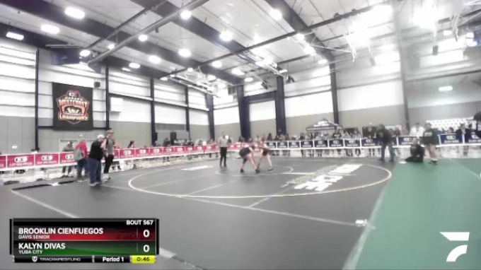 125 lbs Cons. Round 5 - Kalyn Divas, Yuba City vs Brooklin Cienfuegos ...