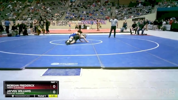 126 lbs Champ. Round 2 - Morgan Frederick, Trinity (Louisville) vs ...