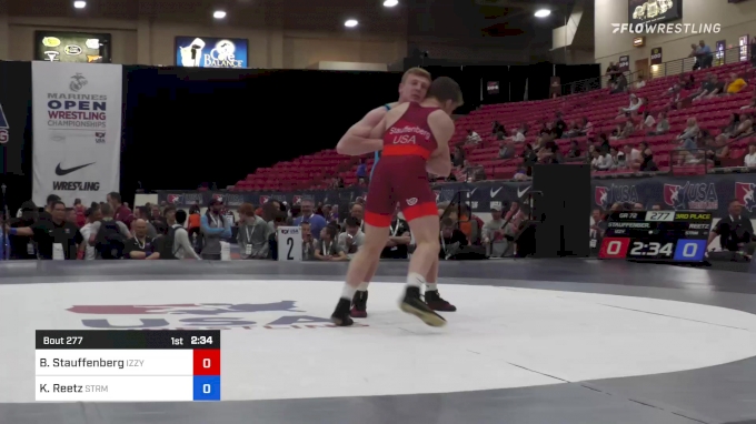 72 lbs 3rd Place - Braden Stauffenberg, Izzy Style Wrestling vs Kaden ...