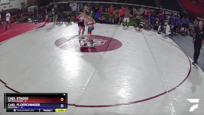 120 lbs Semis & Wb (16 Team) - CAEL STAGGS, Nevada SILVER vs Cael ...