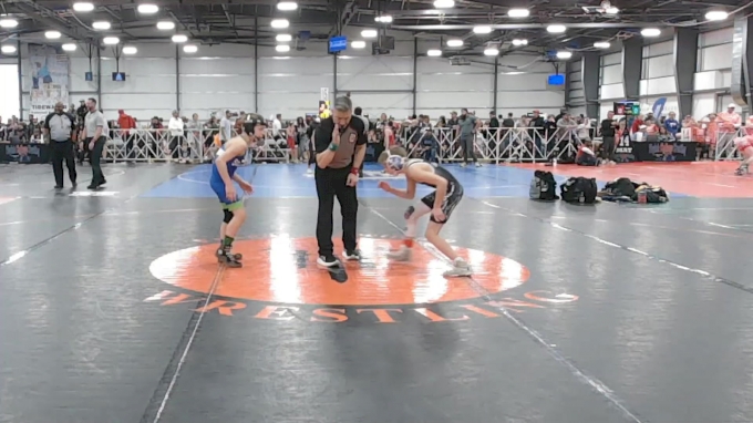 72 lbs Round 4 (1:30pm Friday) - Jacob Graber, POWA vs Jackson Maynard ...