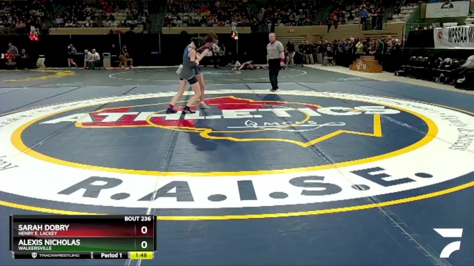 115 lbs Round 2 - Sarah Dobry, Henry E. Lackey vs Alexis Nicholas ...