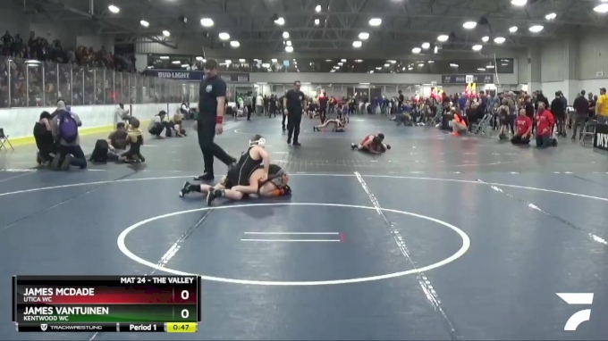 112 lbs 5th Place Match - James VanTuinen, Kentwood WC vs James McDade ...