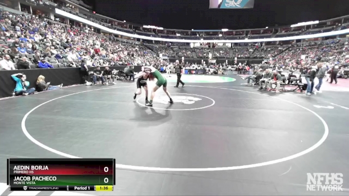 165-2A Champ. Round 1 - Aedin Borja, Primero HS vs Jacob Pacheco, Monte ...