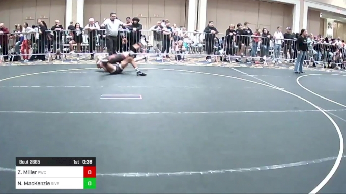 144 lbs Consi Of 64 #2 - Zack Miller, Pwc vs Noah MacKenzie, Riverside ...