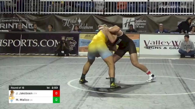 197 lbs Prelims - John Jakobsen, Lehigh vs Mark Malico, Long Island U.