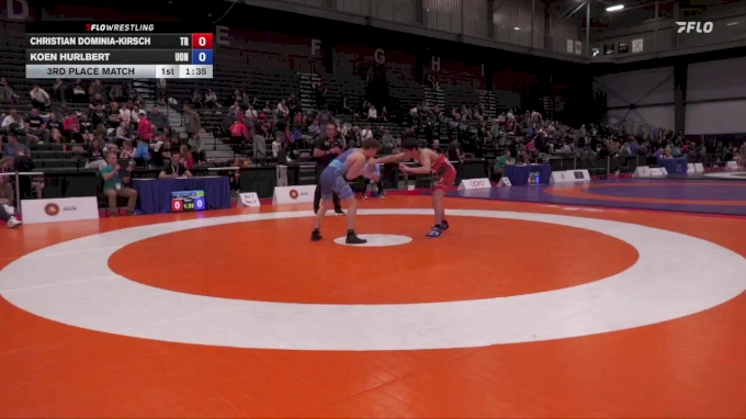 65kg 3rd Place Match - Christian Dominia-Kirsch, The ROC vs Koen ...