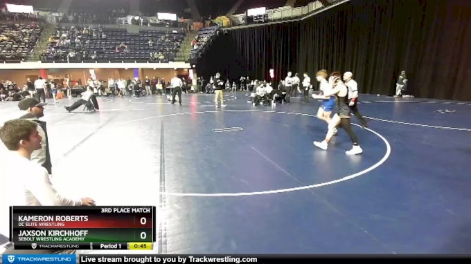 125 lbs 3rd Place Match - Jaxson Kirchhoff, Sebolt Wrestling Academy vs ...