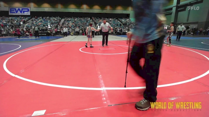 76 lbs Quarterfinal - Jeremiah Martinez, Pomona Elite vs Kolton Hartman ...