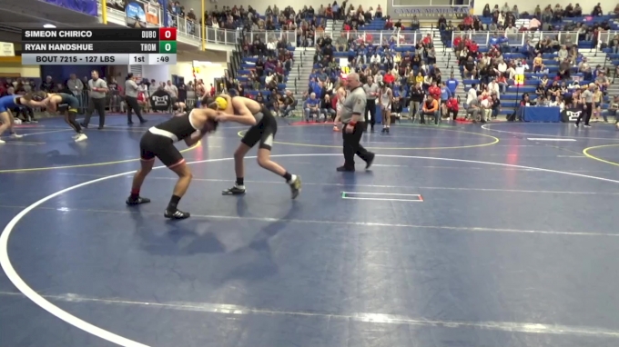 127 lbs Consy 3 - Simeon Chirico, DuBois vs Ryan Handshue, Thomas Jefferson
